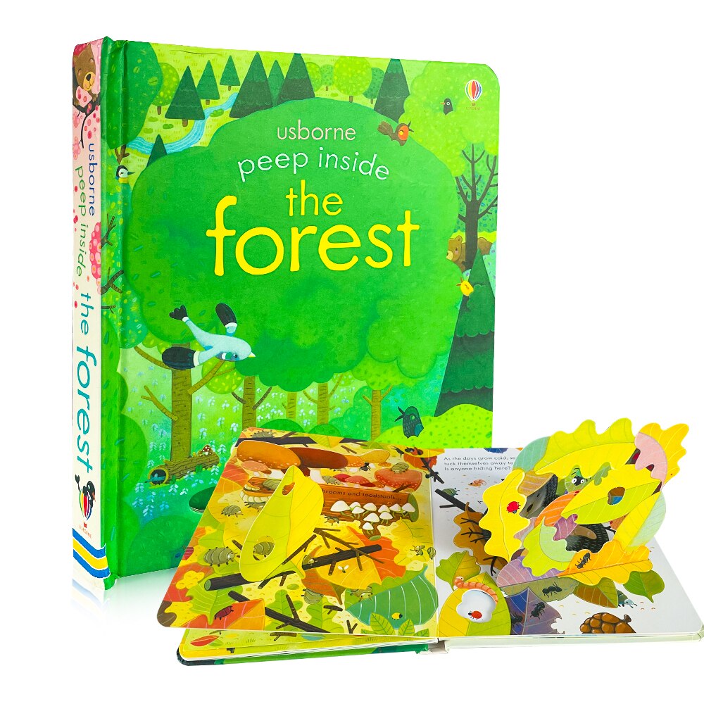 Usborne Peep Inside the Forest – reBooked-hongkong